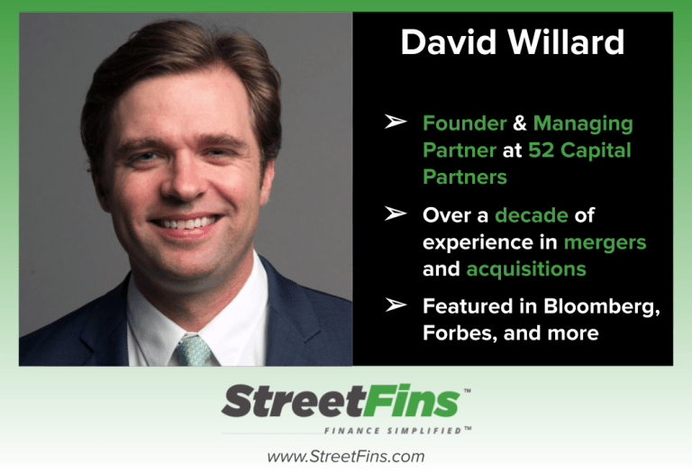 David Willard on Investment Banking | StreetFins®